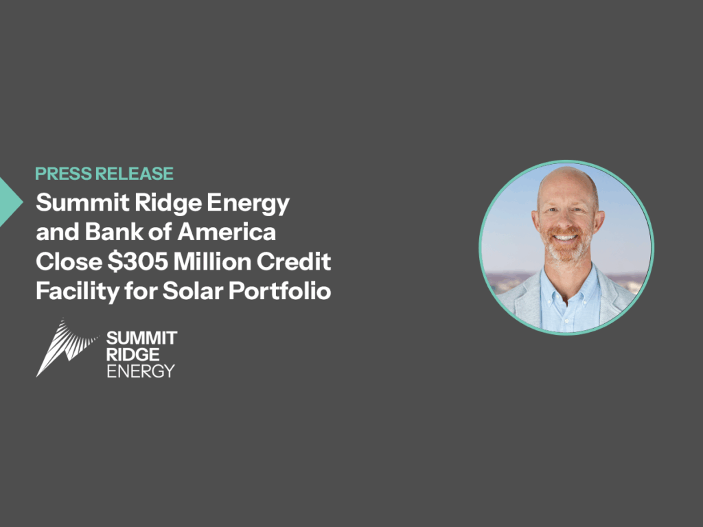 Summit Ridge Energy | Powering America's Energy Independence